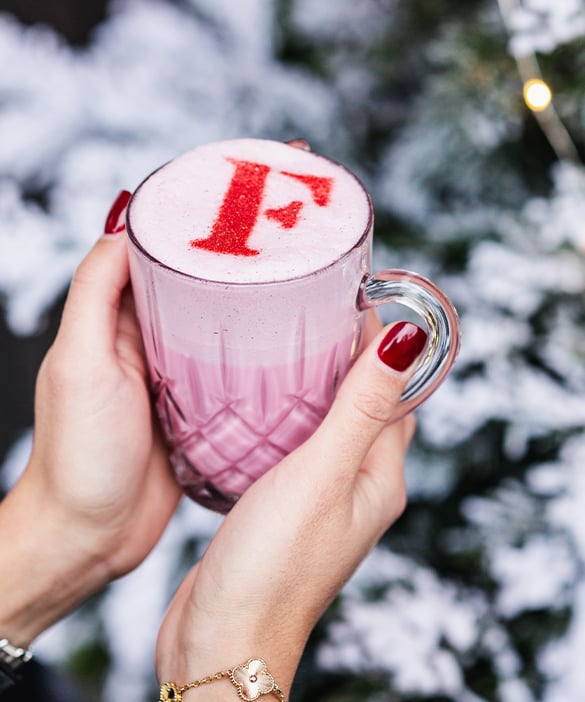 Recette Pink Latte aux thés FAUCHON | FAUCHON Paris